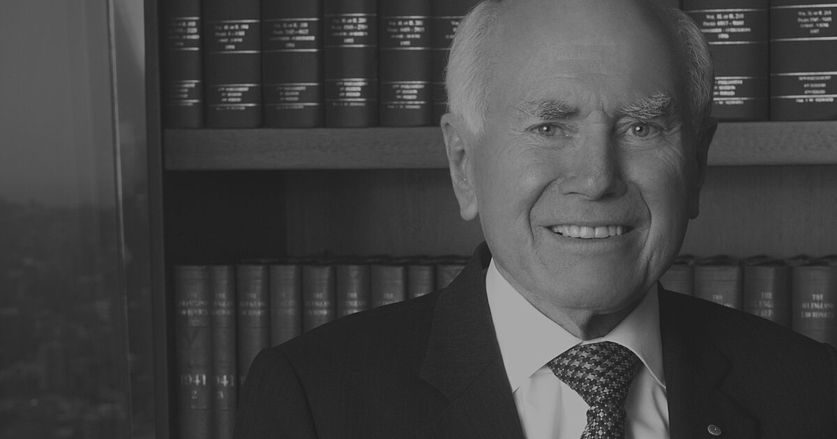 John Howard | Saxton Global Speakers Agency